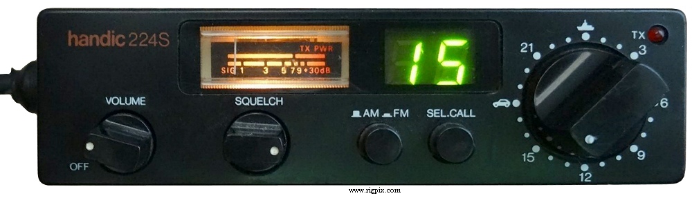 RigPix Database - CB, "Freeband" and more - Handic 224S