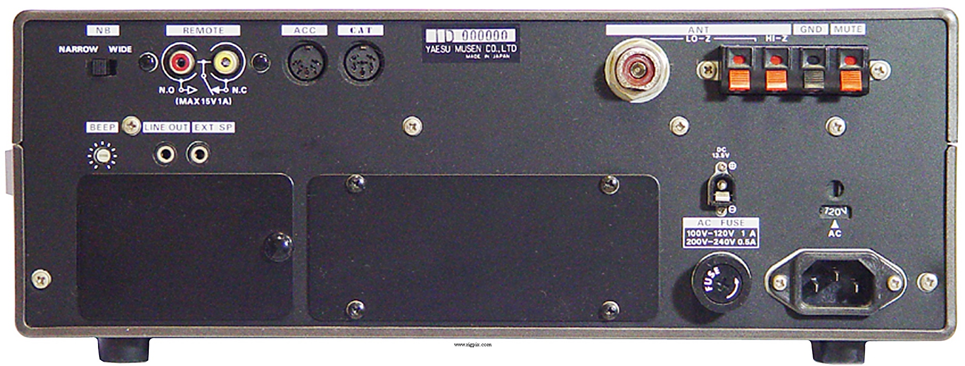 RigPix Database Yaesu FRG 8800